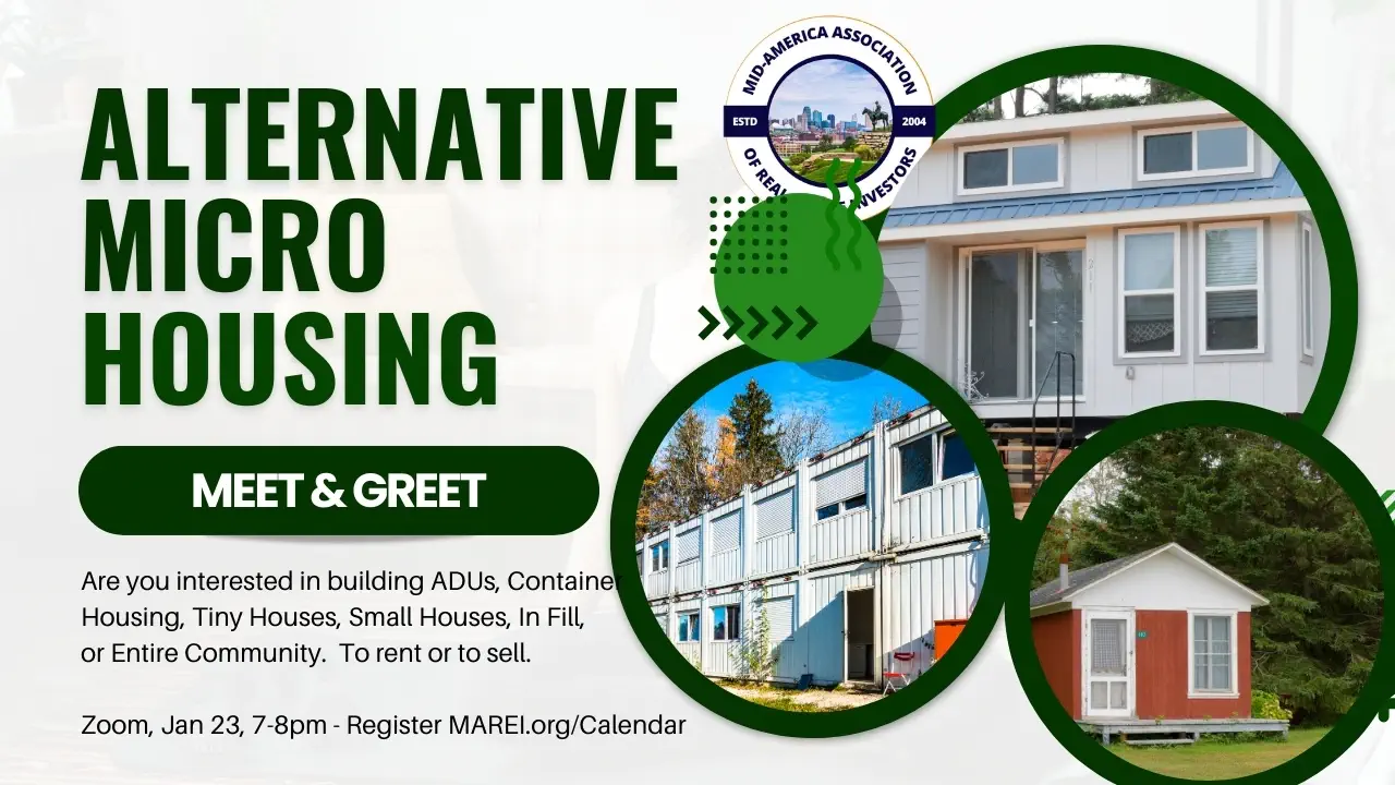 Alternative Micro Housing Virtual Meet Greet Marei