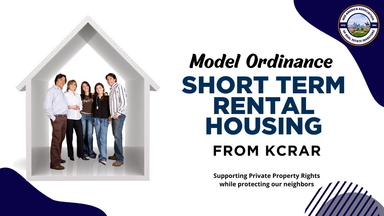 Model Short Term Rental Ordinance - MAREI